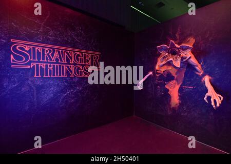 A view of the Stranger Things pop-up store presented by Netflix located ...