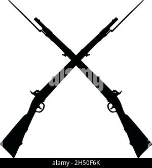 Hand drawing of a historical matchlock rifle Stock Vector Image & Art ...