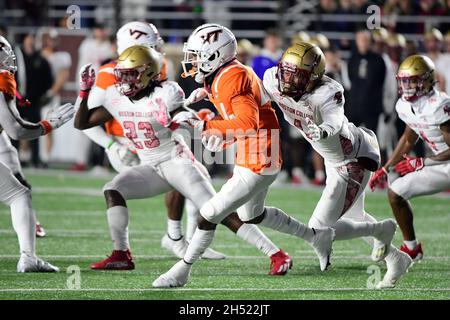 Virginia Tech defensive back Dorian Strong (DB31) poses for a portrait ...