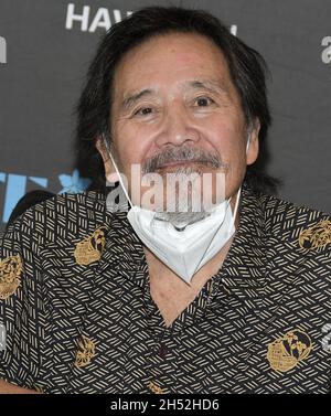 Film Director Albert Pyun arrives at the 41st Hawai'i International ...
