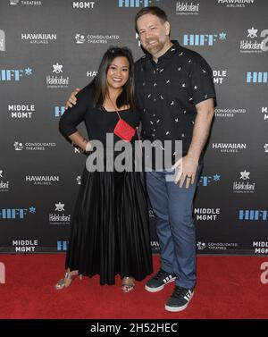 Actress Kimee Balmilero arrives at the 41st Hawai'i International Film ...