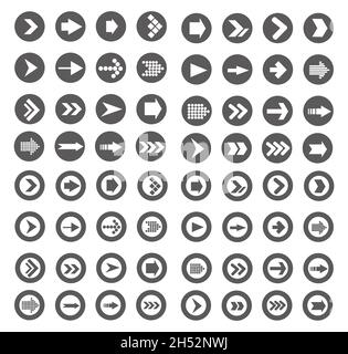 Directions Icons vector Stock Vector Image & Art - Alamy