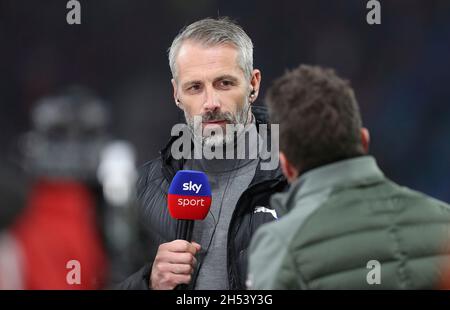 Leipzig, Deutschland. 06th Nov, 2021. firo: 11/06/2021 1st Bundesliga ...