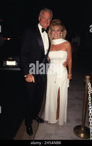 Lyle Waggoner and wife Sharon Kennedy 1992 Credit: Ralph Dominguez ...