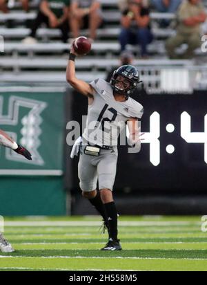 November 6, 2021 - San Diego State Aztecs place kicker Jack Browning ...