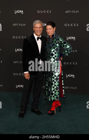 Michael Govan and Katherine Ross arrive at the 2022 LACMA Art + Film ...