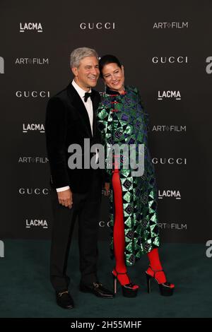 Michael Govan and Katherine Ross arrive at the 2022 LACMA Art + Film ...
