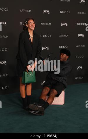 Reign Judge and Tyler, the Creator arrive at the 2021 LACMA Art + Film ...
