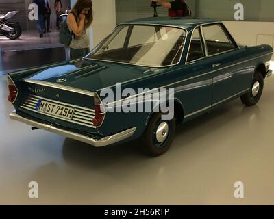 BMW 700 (1959-1965) rear engine convertible car from Germany Stock ...