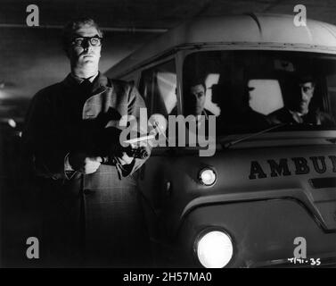 THE IPCRESS FILE MICHAEL CAINE, NIGEL GREENE Date: 1965 Stock Photo - Alamy