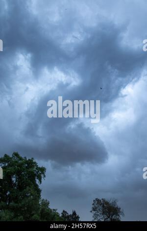 Thunderstorm cloud buildup over the Highveld region of South Africa in ...