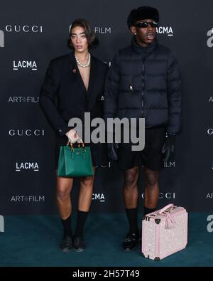 Reign Judge and Tyler, the Creator arrive at the 2021 LACMA Art + Film ...