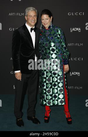 Michael Govan and Katherine Ross attend the 2022 LACMA ART FILM GALA ...