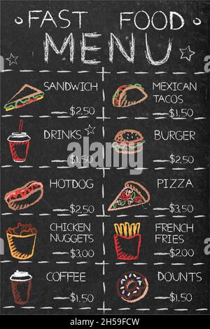 Simple menu colored icon. Vector. Icon with a book for a restaurant and ...