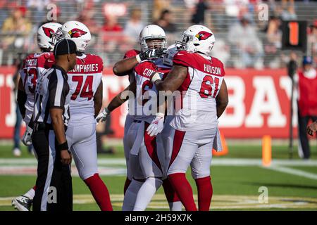 Arizona Cardinals running back James Conner (6) runs the ball during ...