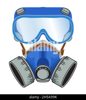 Full Face Shield Protection Mask Cover PPE Safety Head Black White ...