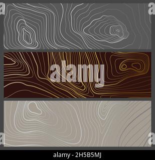 Geodesy contouring land. Topographical line map. Geographic mountain ...