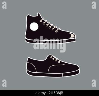 shoes of sport isolated icon Stock Vector Image & Art - Alamy