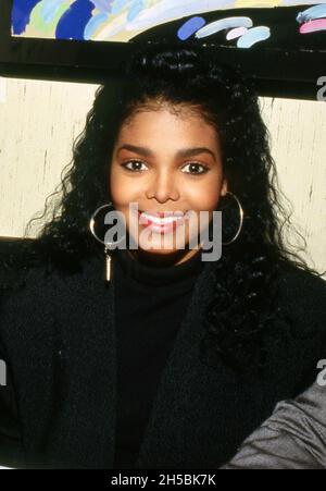 Janet Jackson Circa 1986. Credit: Ralph Dominguez/MediaPunch Stock ...