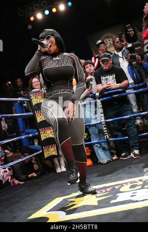 ATLANTIC CITY, NJ - NOVEMBER 6: Blac Chyna performs at Celebrity Boxing ...