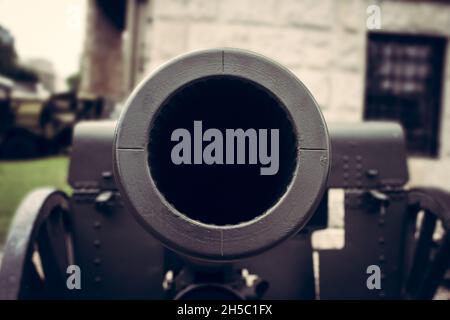 Russian 76,2 mm field gun Stock Photo - Alamy