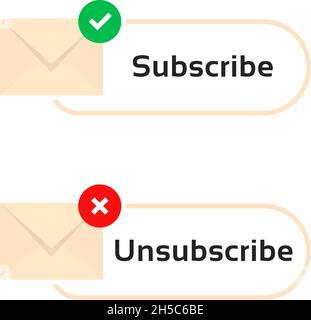 Icon for email, subscribe Stock Vector Image & Art - Alamy