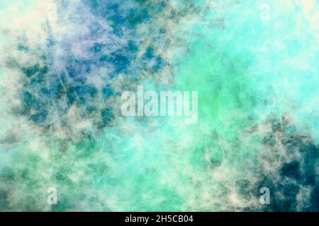 Multicolor ink smears Abstract painting on canvas Arbitrary pattern ...