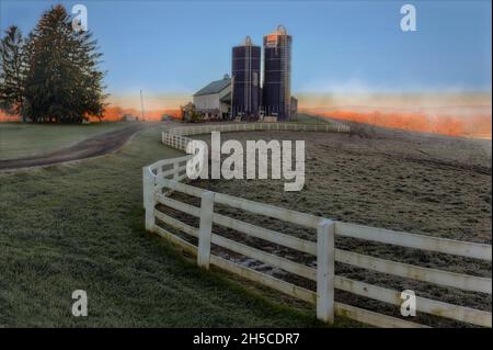 Bellvale Farms creamery Warwick New York Stock Photo - Alamy