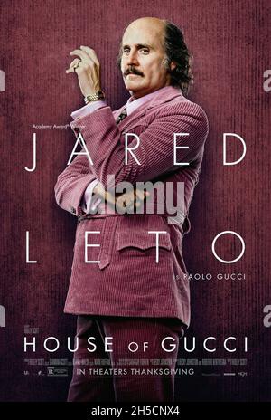HOUSE OF GUCCI, US character poster, Jeremy Irons as Rodolfo Gucci ...