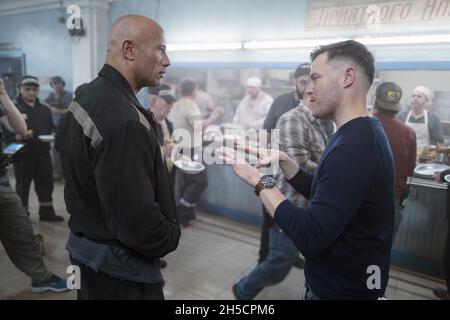 RED NOTICE, from left: Dwayne Johnson, Ryan Reynolds, 2021. ph: Frank ...