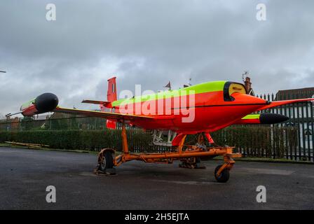 GAF Jindivik Target Drone ZJ496. Radio-controlled target drone produced ...