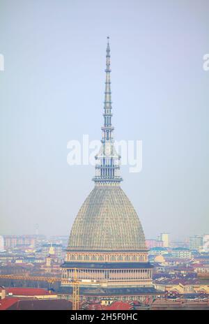 Dome by Alessandro Antonelli, symbol of the city, neoclassical style ...