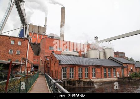 FRÖVIFORS BRUK Billerud Korsnäs Swedish pulp and paper manufacturer ...