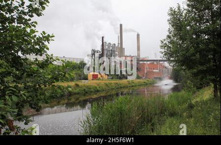 FRÖVIFORS BRUK Billerud Korsnäs Swedish pulp and paper manufacturer ...