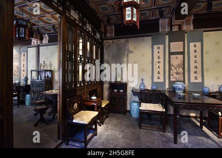 The interior scene of Prince Gong's Manson is viewed.Prince Gong's ...