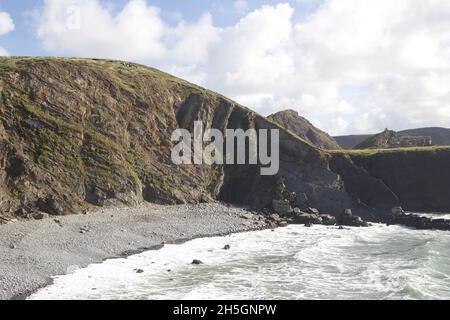 Bideford Quarry skyline Stock Photo - Alamy