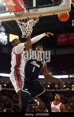Ohio State forward Zed Key is seen during an NCAA college basketball ...