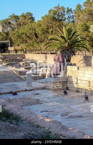 Caesarea national park Israel MAY 8,2006 Stock Photo - Alamy