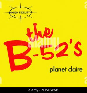 The B-52's [1979] - Vintage Vinyl Record Sleeve Stock Photo - Alamy