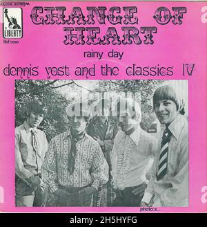 Vintage single record cover - Classics IV - 5 - Midnight - F - 1969 ...