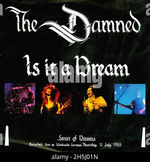 Vintage single record cover - Damned, The - I Just Can't Be Happy Today ...