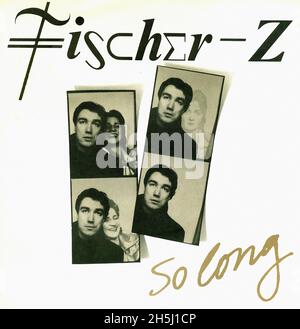 Vintage single record cover - Fischer Z - First Impressions - UK - 1979 ...