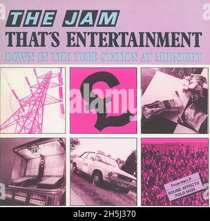 Vintage single record cover - Jam, The - Beat Surrender - UK - 1982 ...