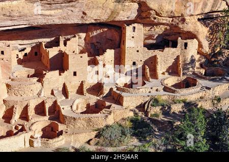 Ancestral Puebloan cliff dwellings. Cliff Palace Stock Photo - Alamy