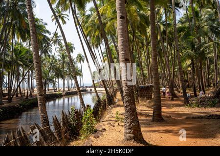 Cabo de Rama Beach at Cabo Serai in South Goa; Cabo de Rama, Goa, India ...