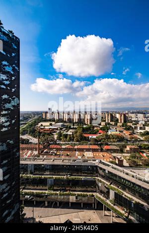 Modern offices buildings in Hospitalet de Llobregat in Barcelona Spain ...