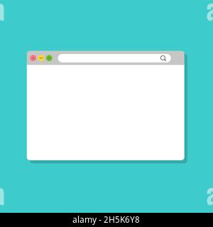 A blank computer internet browser screen Stock Photo - Alamy