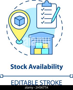 Icon for stock availability, stock Stock Vector Image & Art - Alamy