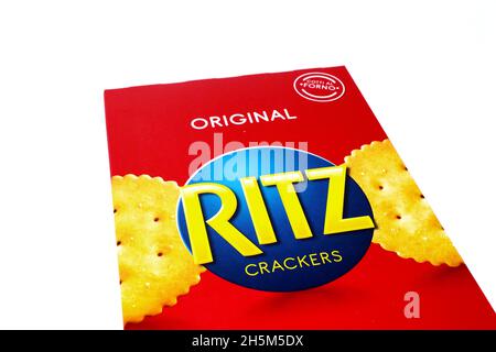 RITZ Crackers. Ritz is a brand introduced by Nabisco in 1934 and owned ...