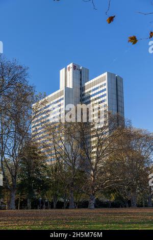 Telekom buildings in Cologne are a dominant landmark in northern city ...
